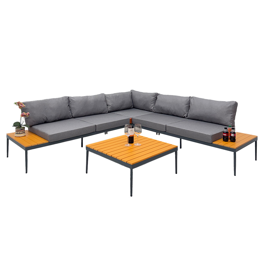 SALA L + MESA | GrupoAlvaces.com